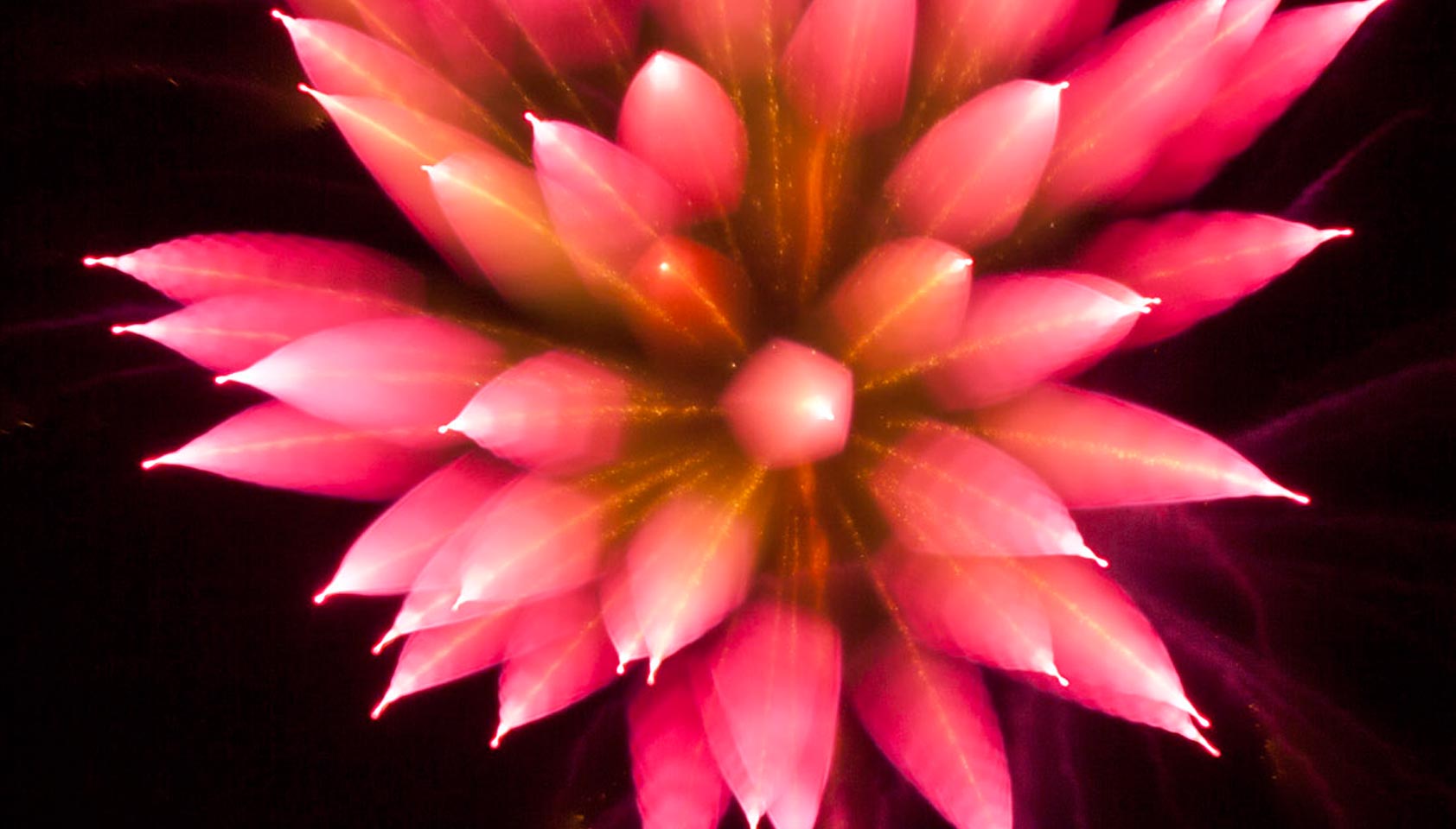 Fireworks as you've never seen them before