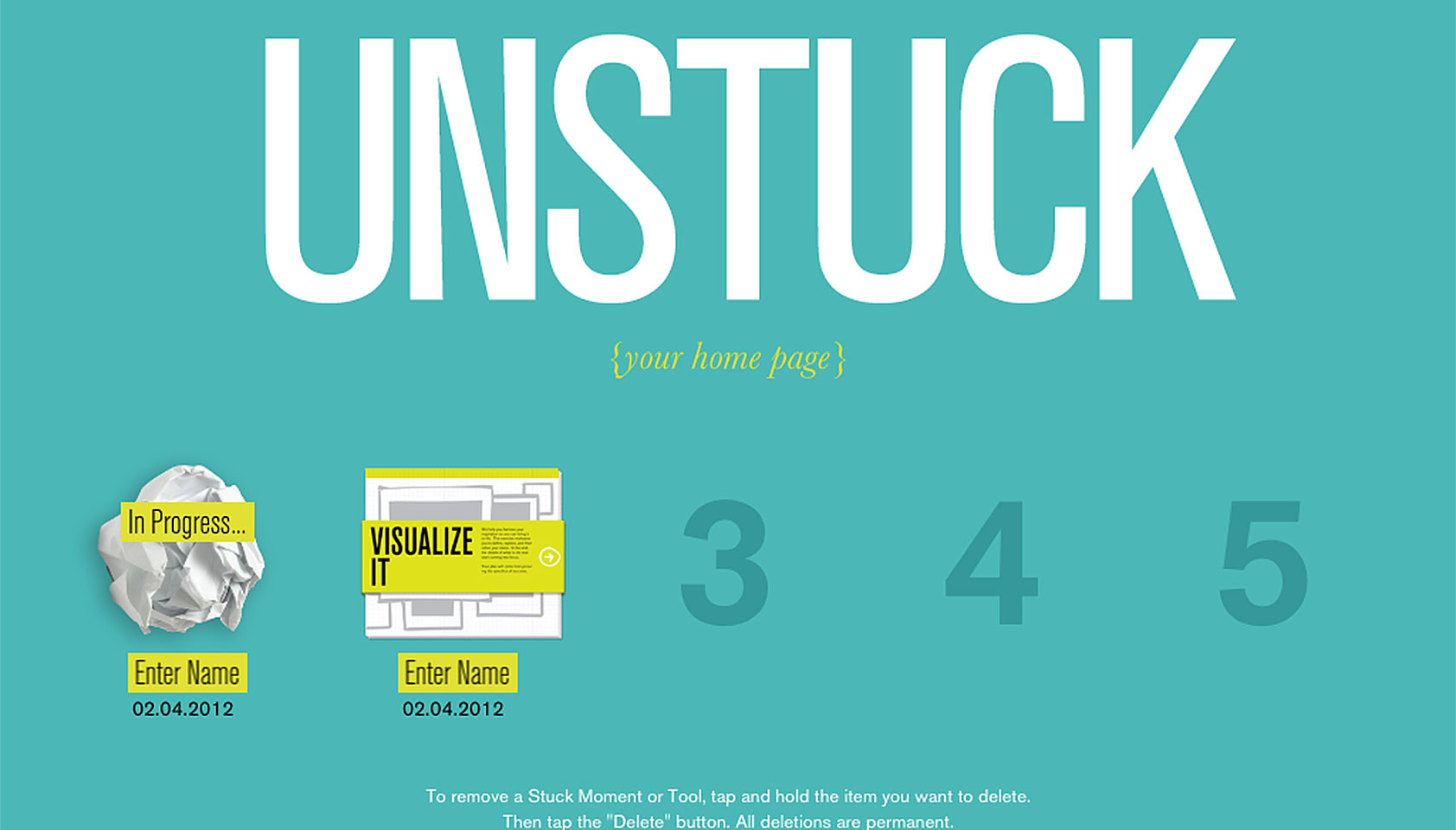 New app to get you Unstuck