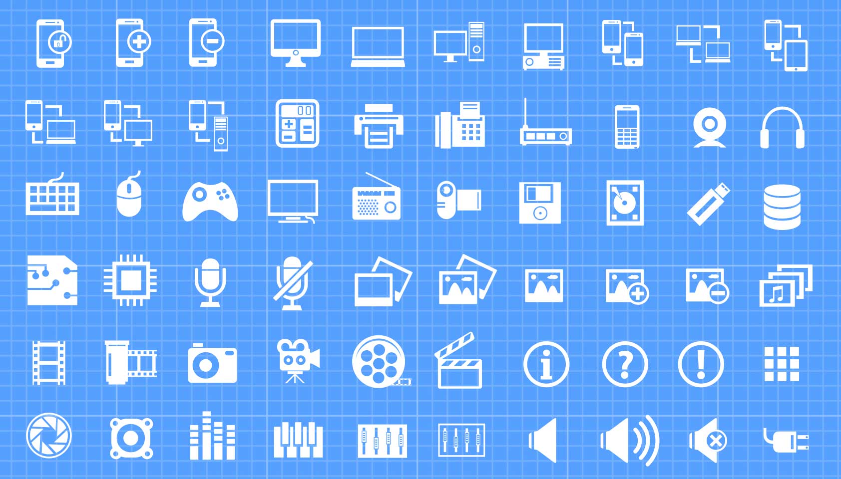 Free download: 500 Vector Mega Icon Pack