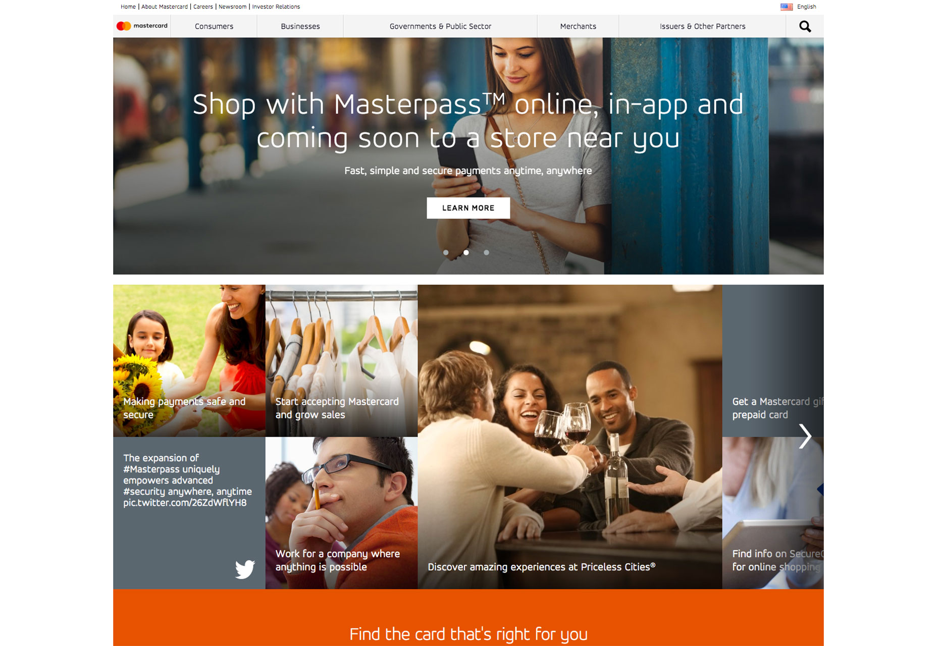 MasterCard unveils its first rebrand in 20 years