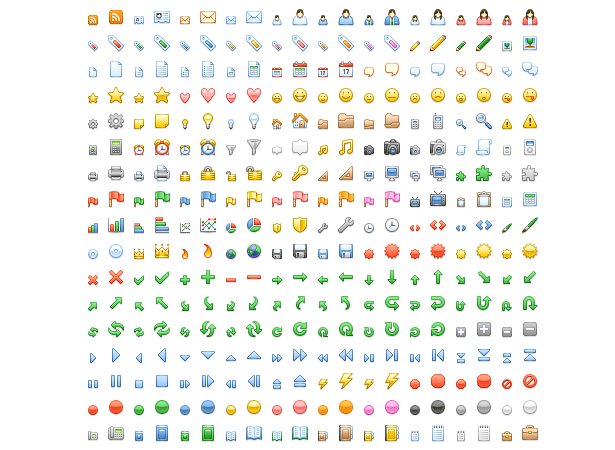 A Collection of Mini Icon Sets | Web Designer Depot