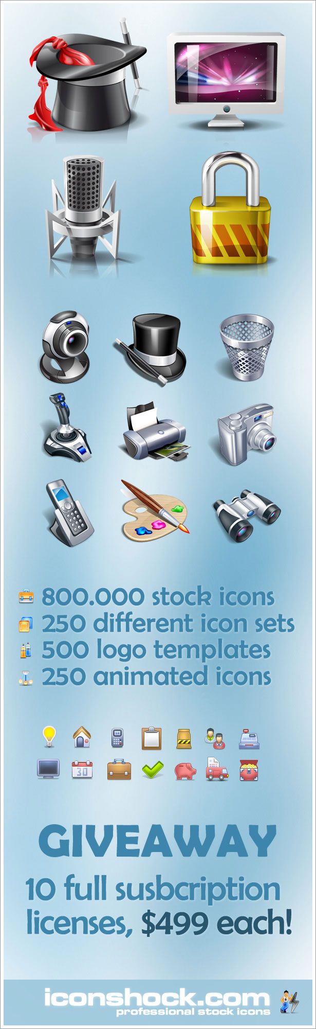 Massive Giveaway of Iconshock Icons | Web Designer Depot